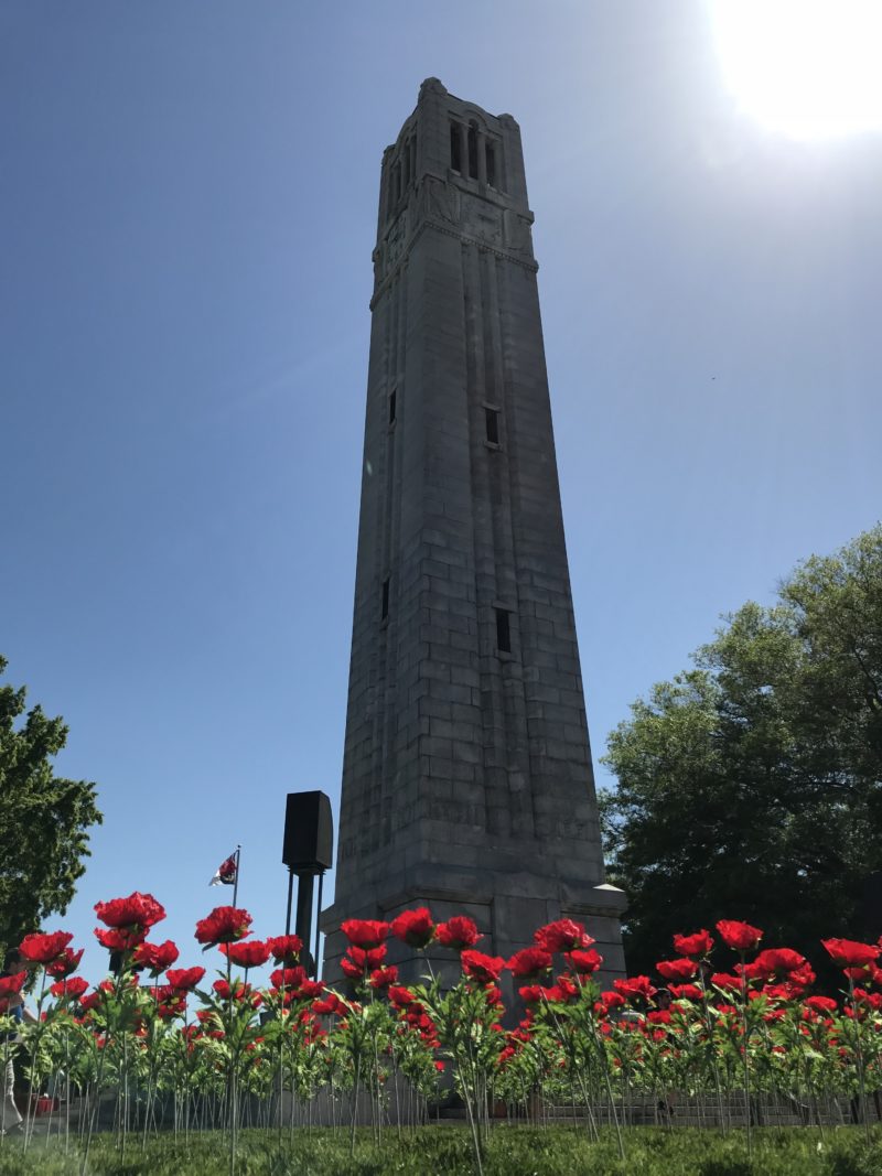 Memorial Belltower: World War I Remembered with Flyover and Ceremony in ...