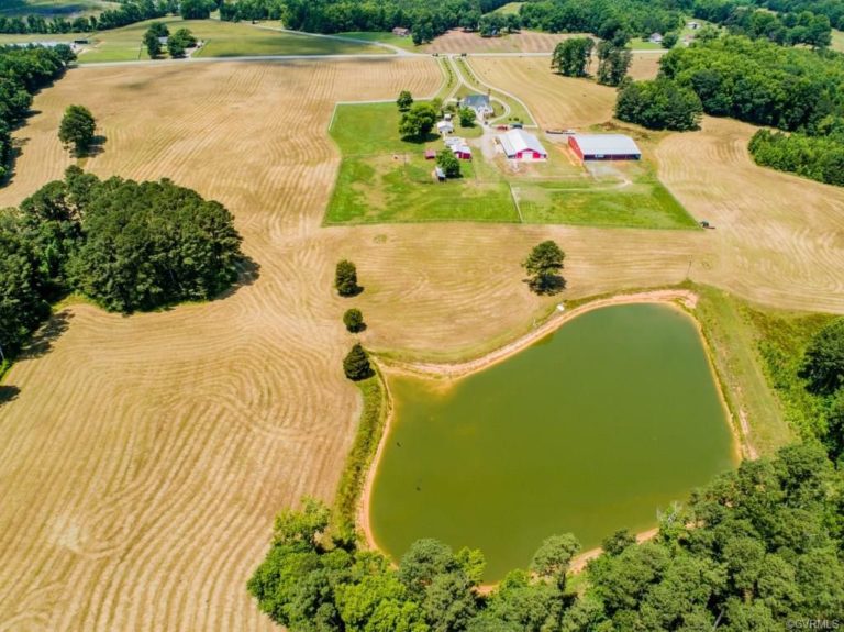 ‘Four Chimney Farm’ The kitchen! Circa, 1890 on 79 acres in Virginia ...