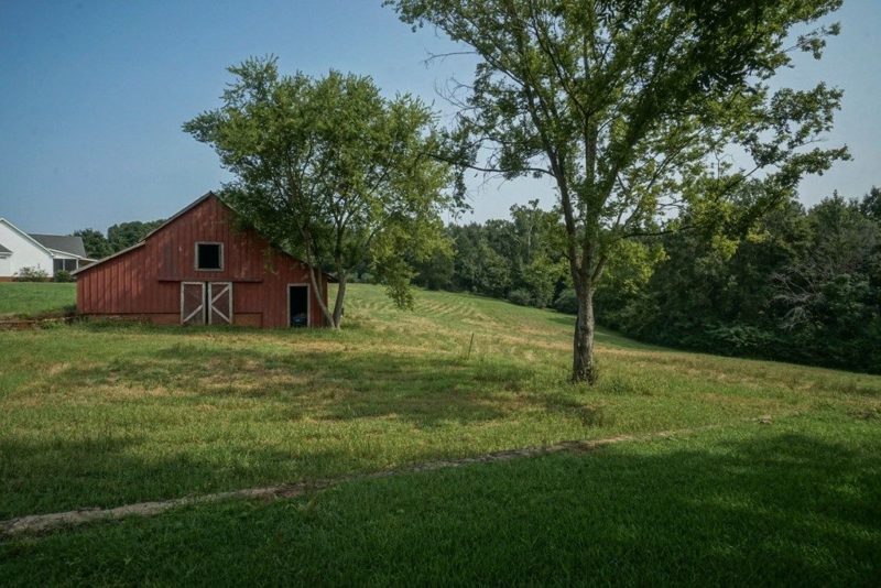 Sold. That red barn! The interior! Six acres in Georgia. Circa 1890 ...