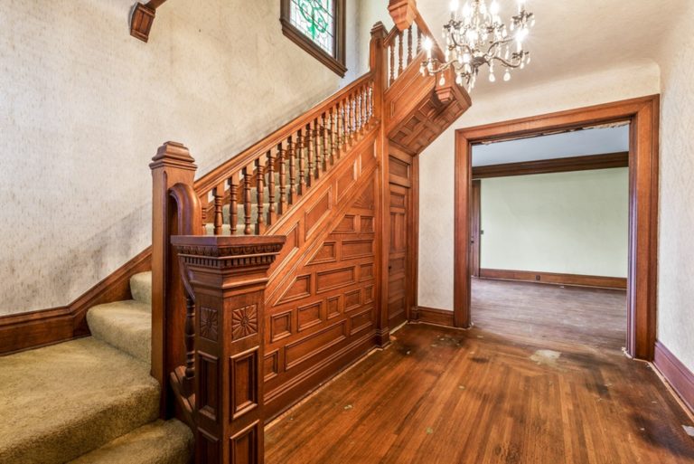 OMG! Look inside! Beautiful stairs! Circa 1800’s in Indiana. $149,900 ...