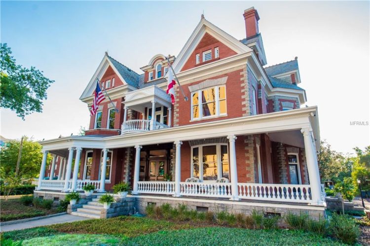 Anderson-Frank House, Circa 1901 in Tampa, Florida. $3,000,000 – The ...