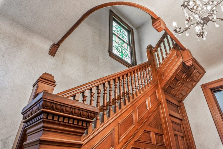 OMG! Look inside! Beautiful stairs! Circa 1800’s in Indiana. $149,900 ...