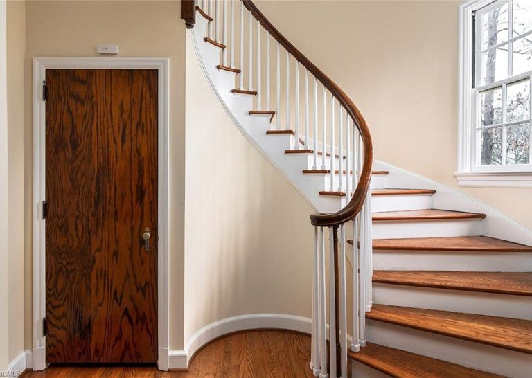 Like a castle! The staircase in the turret is AMAZING! Circa 1934. One ...