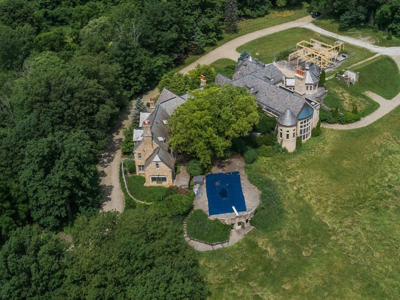 It has a wooden slide inside!!! Circa 1938. On 12 acres in Indiana ...
