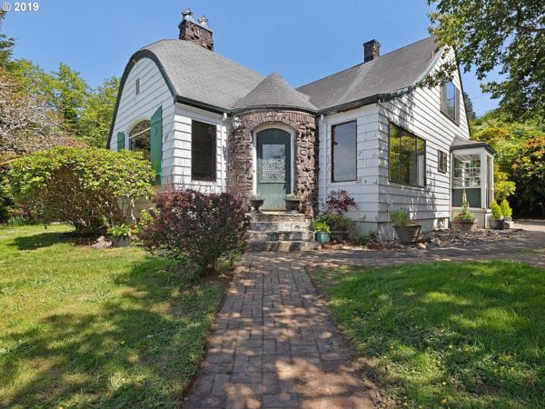 Bay views from this Oregon cottage. Circa 1933. $289,000 – The Old ...