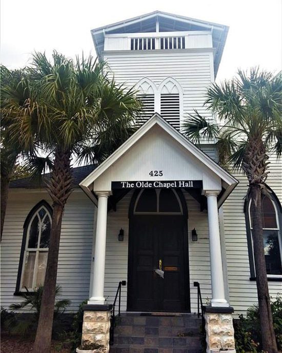 The Olde Chapel Hall, Circa 1883 in Florida. $499,000 – The Old House Life