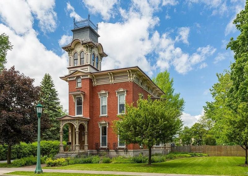 Off market. Now that’s quite a tower! The Miller House, Circa 1888 ...