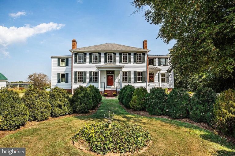 “Riverview”, also known as Lightfoot House. Circa 1846. Over one acre ...