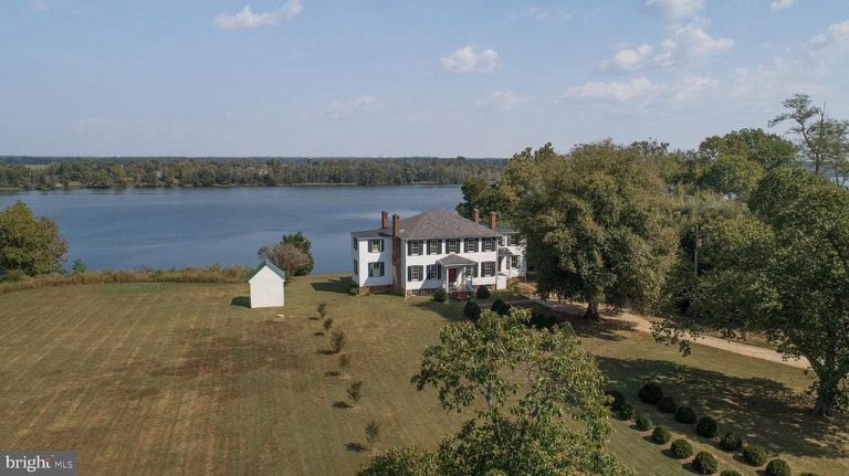 “Riverview”, also known as Lightfoot House. Circa 1846. Over one acre ...