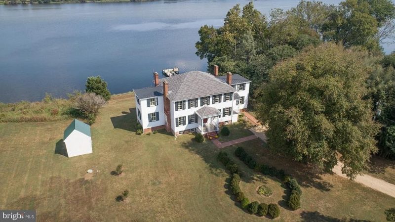 “Riverview”, also known as Lightfoot House. Circa 1846. Over one acre ...