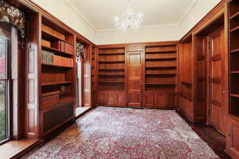 Sold. I want the library! The Rahr House, Circa 1863 in Wisconsin ...