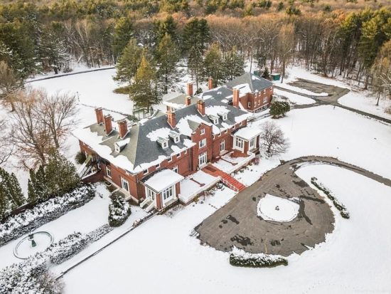47 bedrooms! Thayer Estate, Circa 1903. On 55 acres in Massachusetts ...