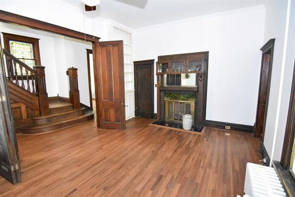 The stained glass! The Stairs! Circa late 1800’s. One acre in Virginia ...