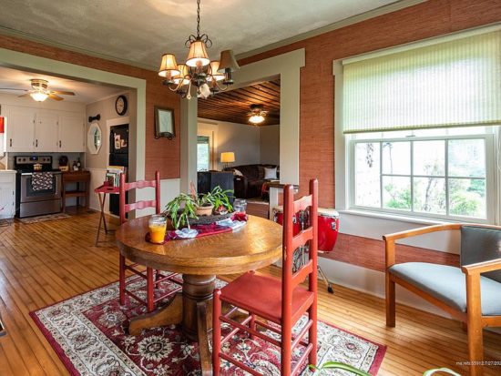 Sold. Pretty interior!! Circa 1901. On one acre in Maine. $168,000 ...