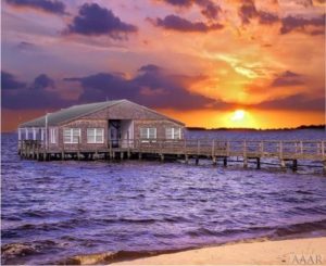 Definitely waterfront! WWII Boathouse in North Carolina. Circa 1943 ...