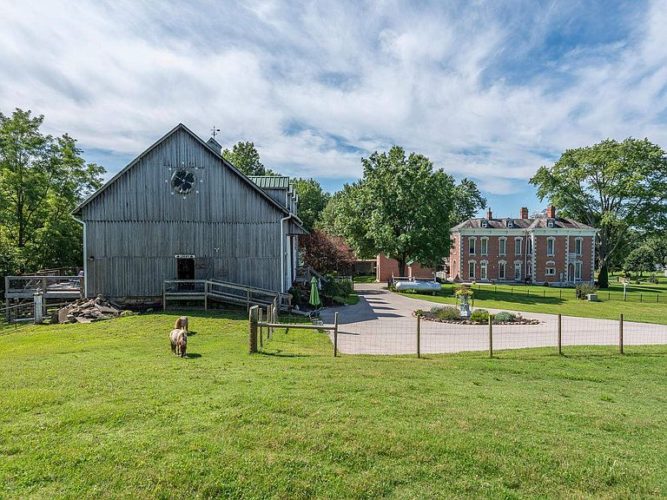 The event barn is amazing! 100 acres in Indiana. Circa 1879. $599,000 ...