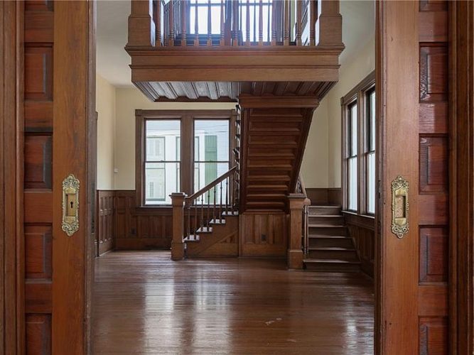 OMG! The woodwork! The Mayer Hirsch House, Circa 1909 in Louisiana ...