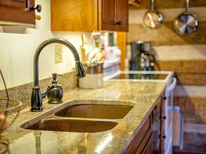 Look inside! Log house with mountain views. Five acres in Virginia ...