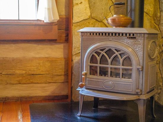 Look inside! Log house with mountain views. Five acres in Virginia ...