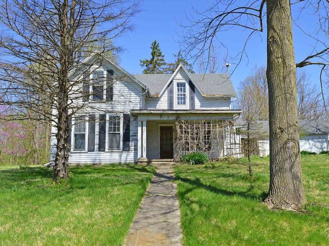 Sold for $92,000. Love the old picture! Diamond in the rough! Six acres ...