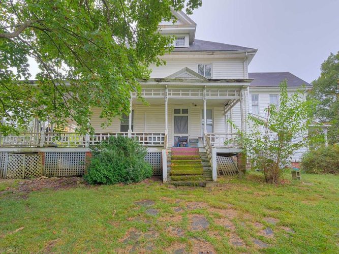 Off market. Pretty stained glass! Almost two acres in Virginia. Circa ...