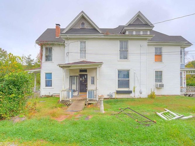 Off market. Pretty stained glass! Almost two acres in Virginia. Circa ...