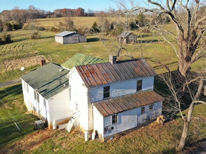 Sold. Family cemetery on property! On 36 acres in Virginia. Circa 1908 ...