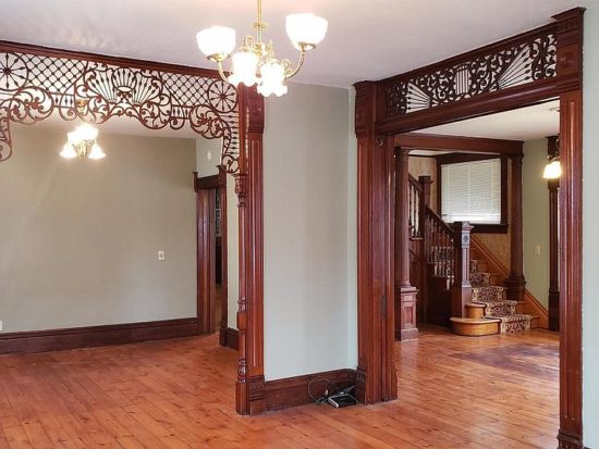 Sold. Amazing fretwork inside! Circa 1910 in Wisconsin. $129,000 – The ...