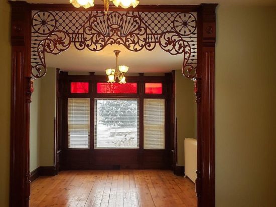 Sold. Amazing fretwork inside! Circa 1910 in Wisconsin. $129,000 – The ...
