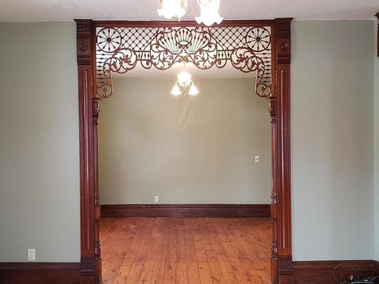 Sold. Amazing fretwork inside! Circa 1910 in Wisconsin. $129,000 – The ...