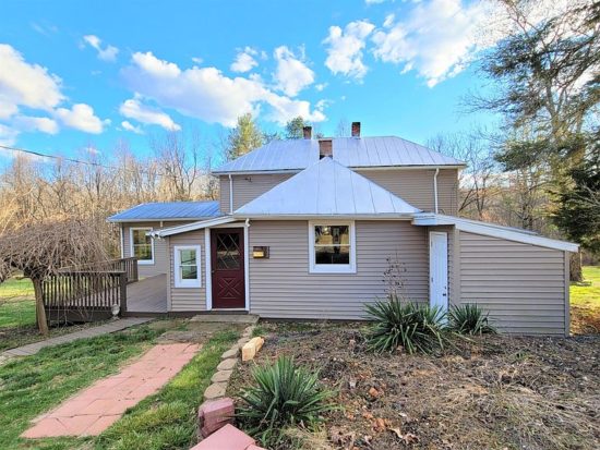 Five acres with fruit trees and a creek! Circa 1930 in Boones Mill ...