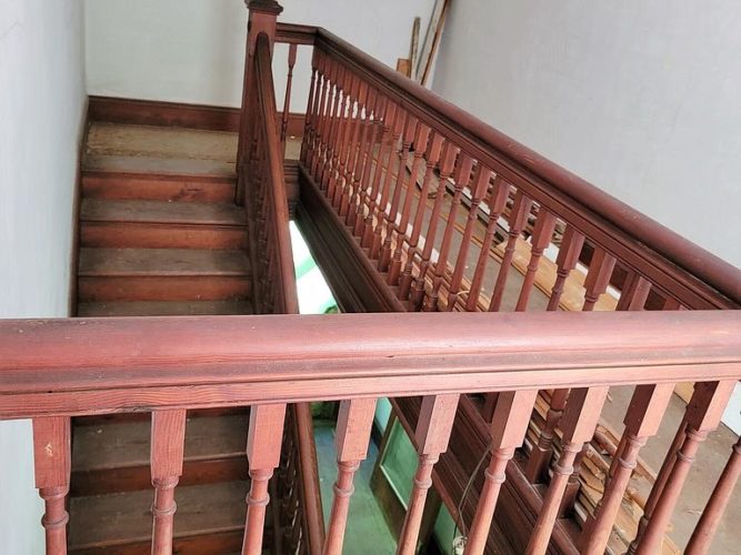 Sold. $69,000 Nice staircase! Almost six acres in the Virginia ...