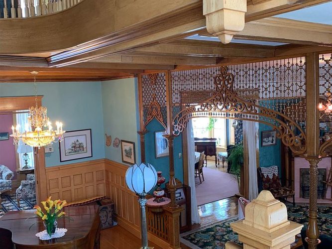 The Ferris Mansion in Wyoming. Circa 1903. Carriage house has four ...