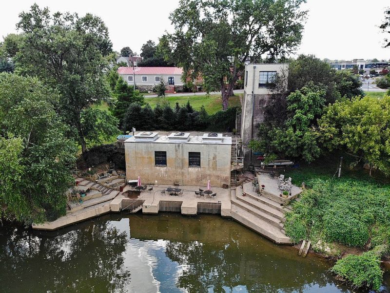 This is so interesting! Former water intake station, circa 1947 in ...