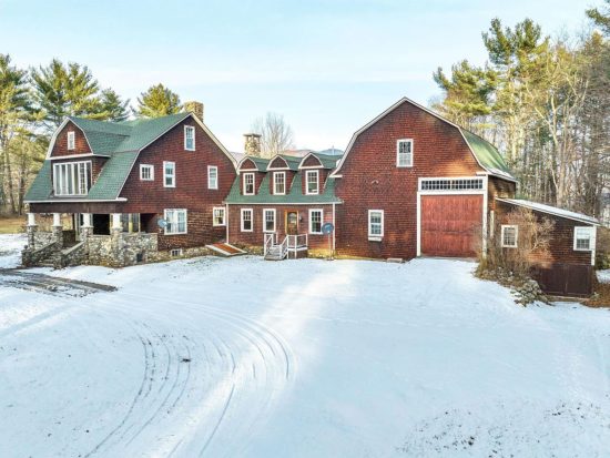 Love that barn! Circa 1880. Over two acres in New Hampshire. $629,000 ...