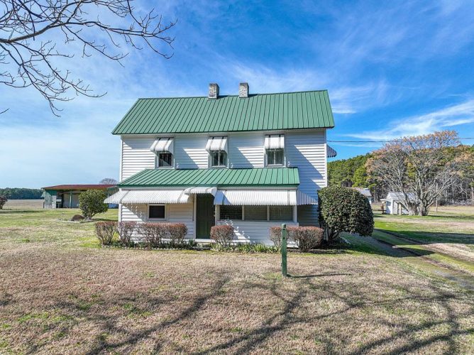 Multiple outbuildings! The O. W. Mears House, Circa 1920. On 2 1/2 ...