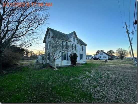 Saxis Island in Virginia. Work was started! Circa 1900. $49,900 – The ...