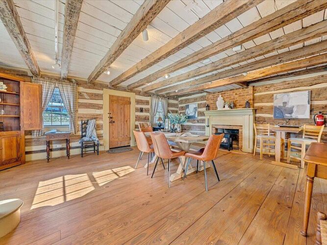 The Cloyd House, Circa 1750. On 2 1/2 acres in Virginia. $485,000 – The Old House Life