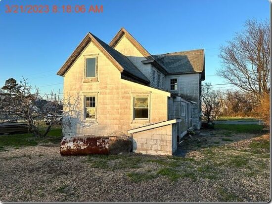 Saxis Island in Virginia. Work was started! Circa 1900. $49,900 – The ...