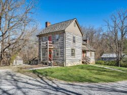 The Cloyd House, Circa 1750. On 2 1/2 acres in Virginia. $485,000 – The Old House Life