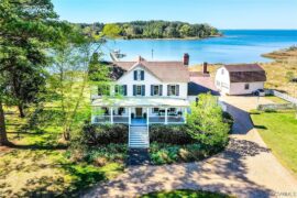 Sea Captain’s House, Circa 1886. On 4 waterfront acres in Virginia ...