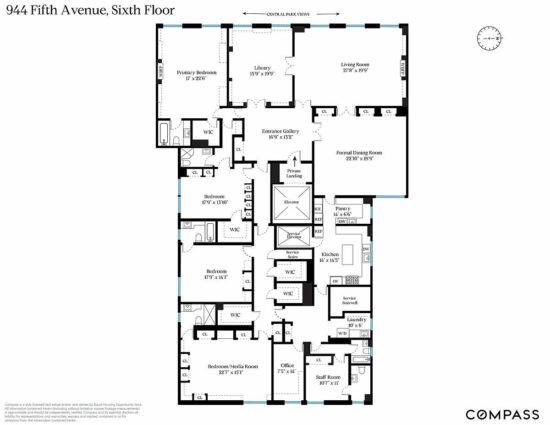 Barbara Walters’ 5th Avenue Apartment, Circa 1925 in New York City ...