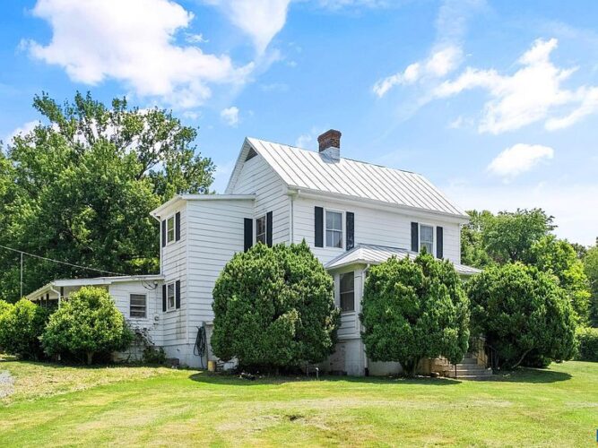 Pretty setting with mountain views! Nine acres in Virginia. $319,000 ...