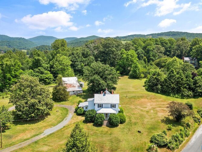 Pretty setting with mountain views! Nine acres in Virginia. $319,000 ...
