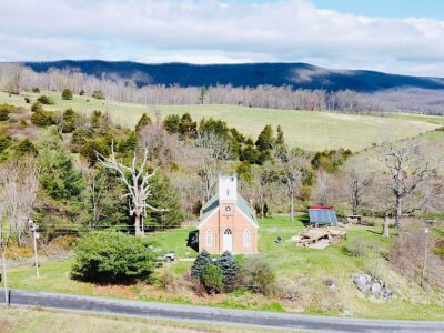 Look inside! “Shemariah Church”, 1890. Over an acre in Virginia ...
