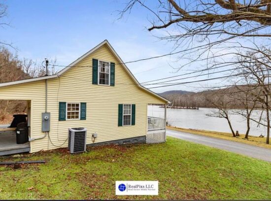 Furnished riverfront home in the Virginia mountains! Circa 1935 ...