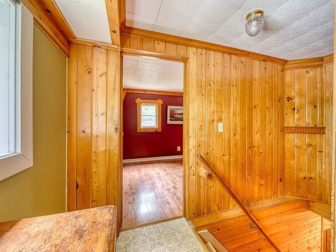 Sold for $295,000. Cute interior! Waterfront cabin in Minnesota. Almost ...