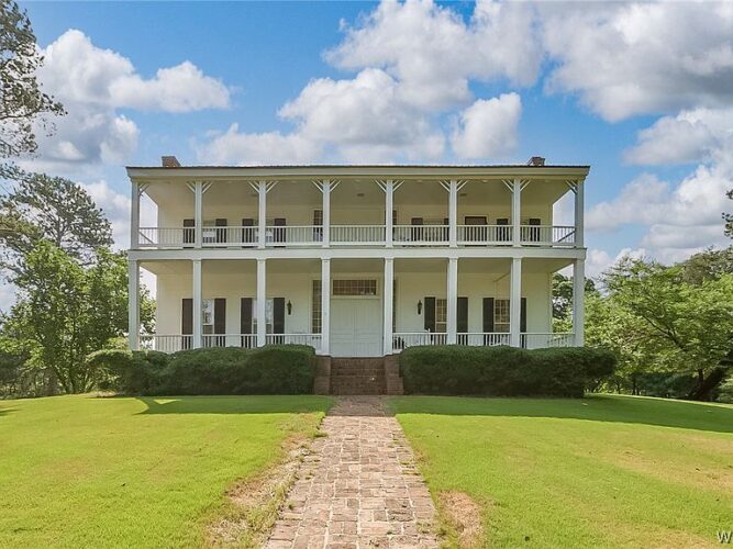 Alabama’s most expensive old house listing! Circa 1865. On 37 acres ...