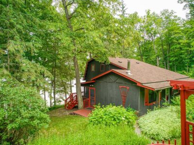 Sold for $295,000. Cute interior! Waterfront cabin in Minnesota. Almost ...