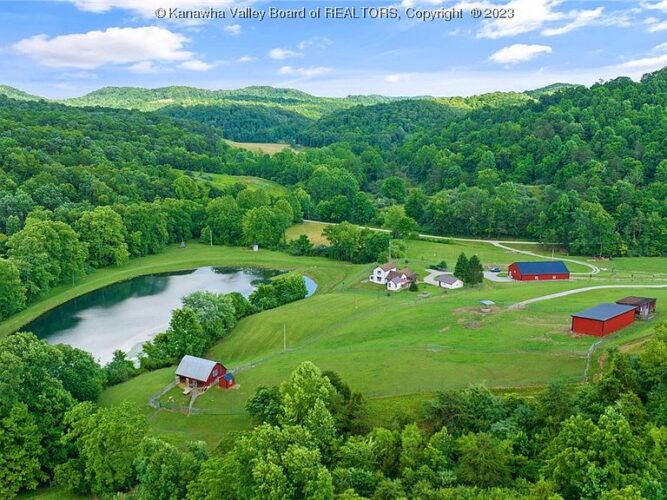 Beautiful West Virginia Countryside! On 74 acres. Circa 1924. $519,900 ...